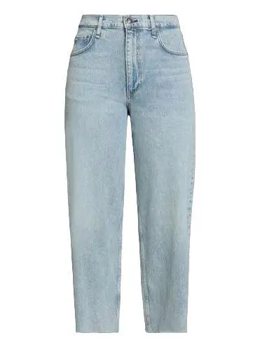 Rag & Bone Tapered High-waisted Jeans - Blue