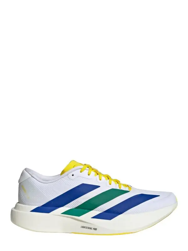 Adidas Adizero Evo Sl Shoes - Yellow / Royal Blue / Iron Metallic