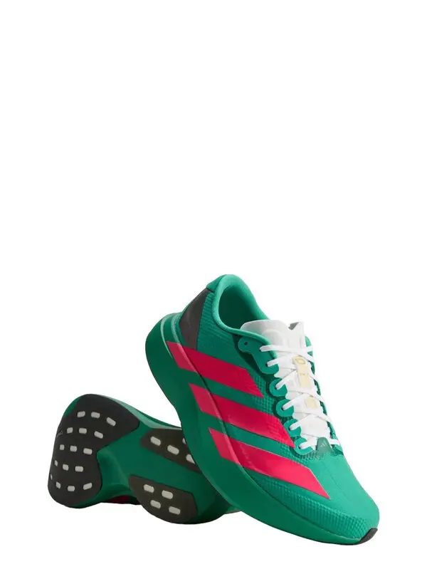 Adidas Adizero Evo Sl Woven Shoes - Court Green / Lucid Red / Cloud White