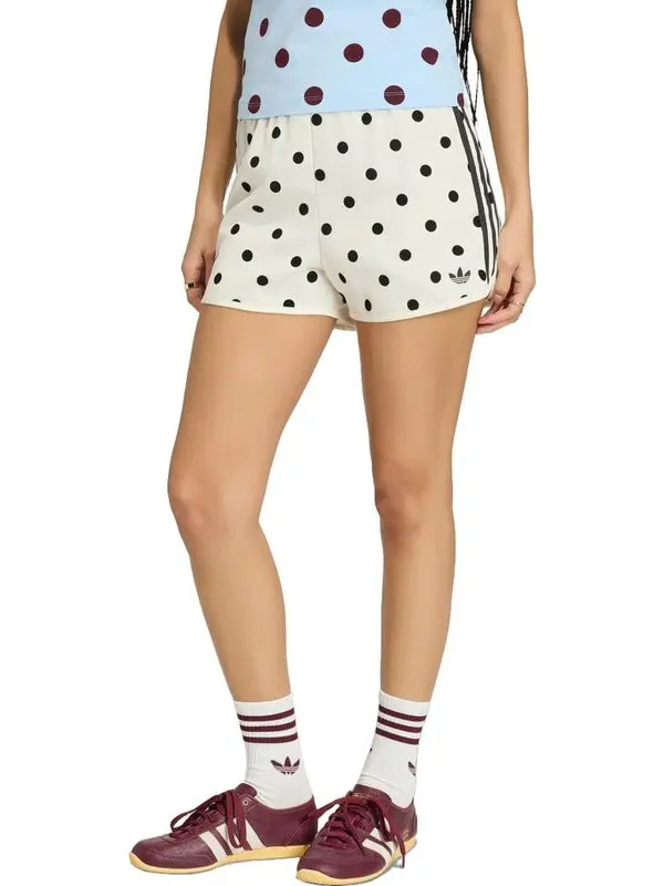 Adidas Polka Dots Sprinter Shorts - Off White