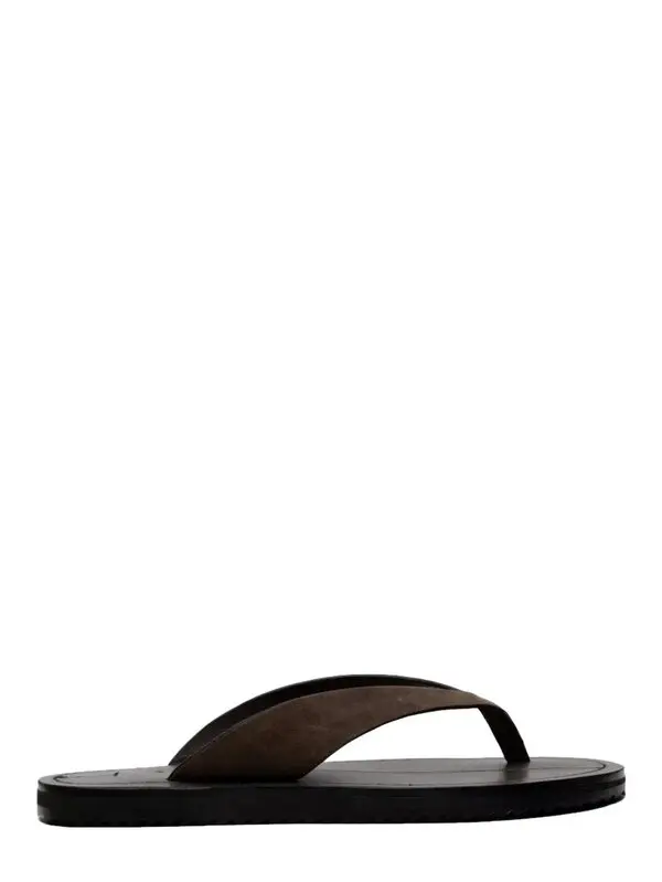 A.emery The Flora Suede Sandals - Brown