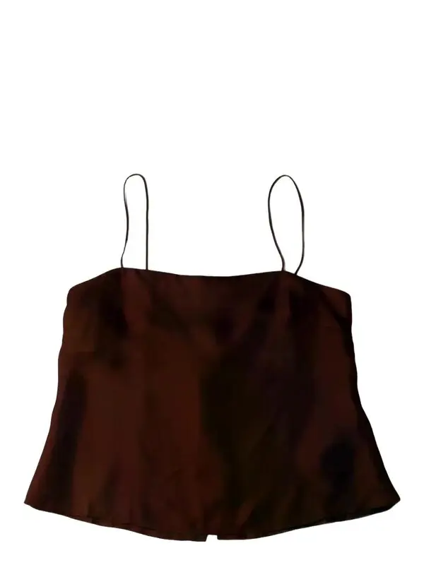 ST. AGNI Twill Cami - Brown