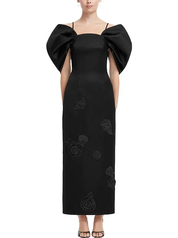 LEO LIN Arabella Maxi Dress - Ebony
