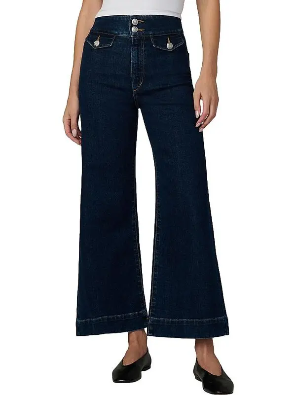 Joe's Jeans The Ella High Rise Wide Leg Ankle Jeans - Magnetic