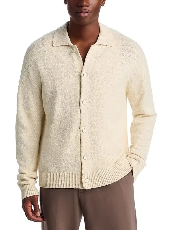 Helmut Lang Wool Slub Sweater - Natural