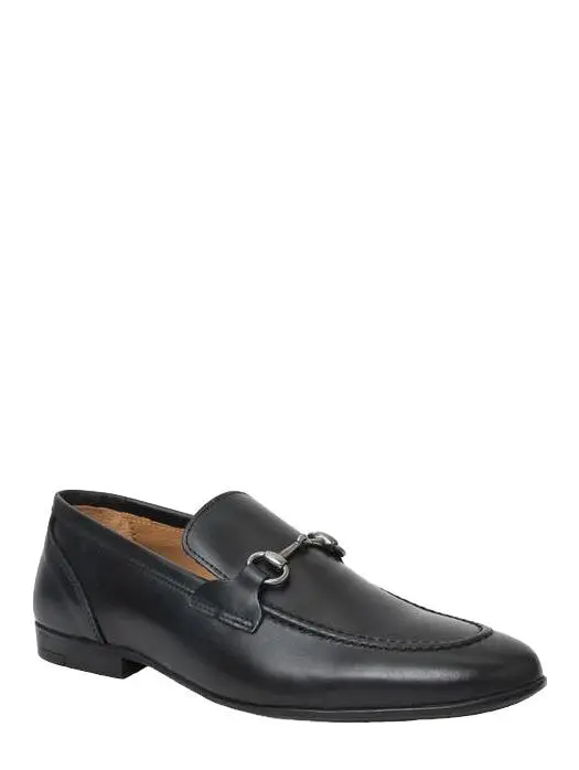 Bruno Magli Ferraro Bit Loafer - Black/silver