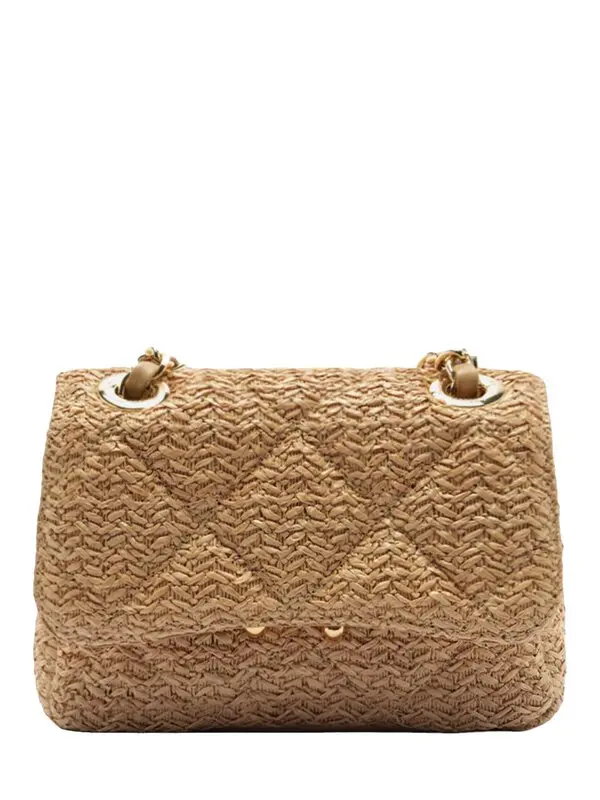 AREZZO Small Cali Woven Crossbody Bag - Verano