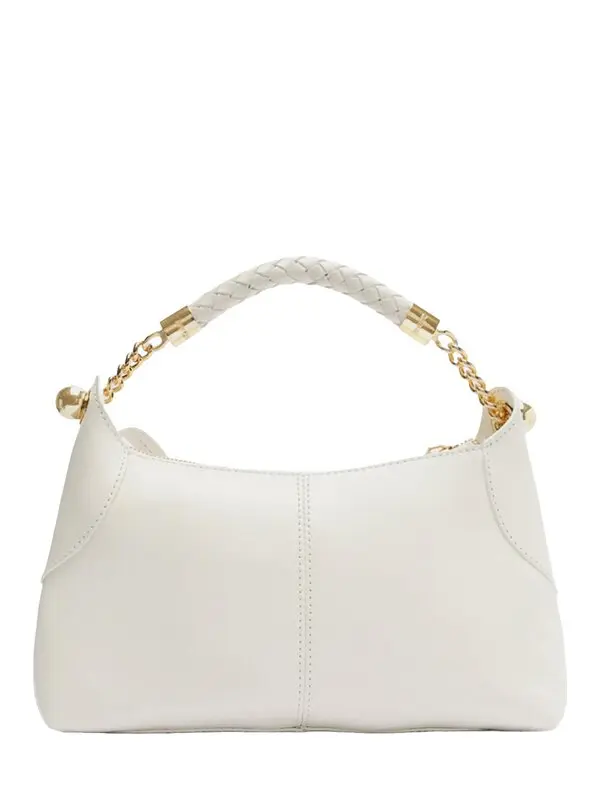 AREZZO Small Sloane Leather Crossbody Bag - Panacota