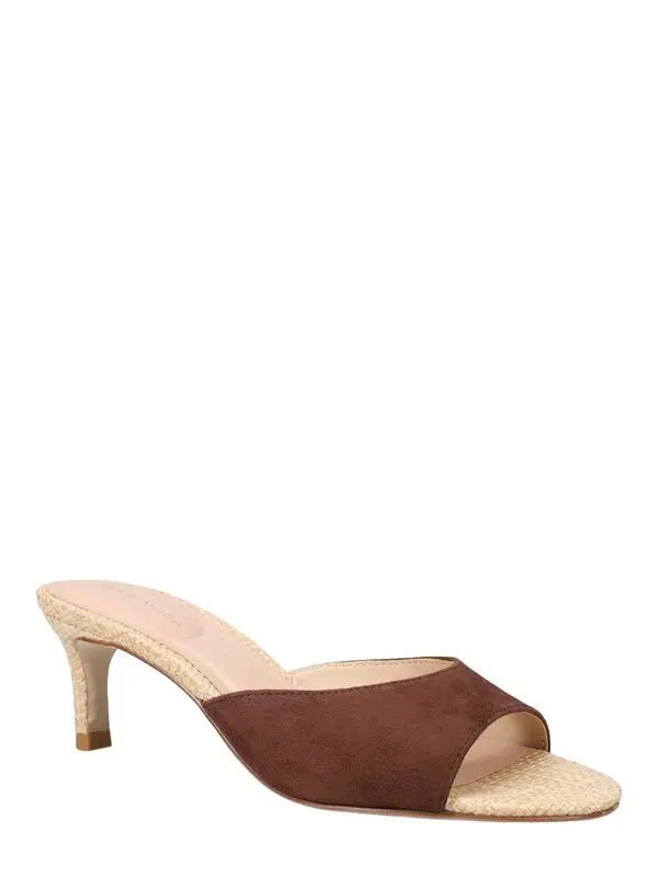Pelle Moda Slide Sandal - Espresso