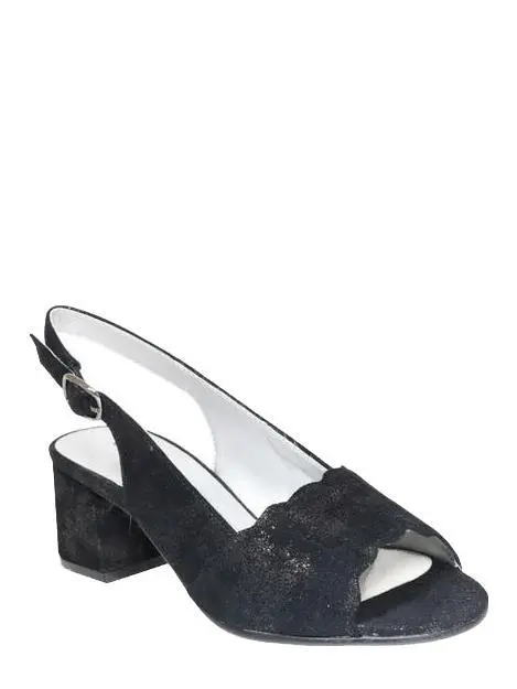 DAVID TATE Dale Slingback Sandal - Black