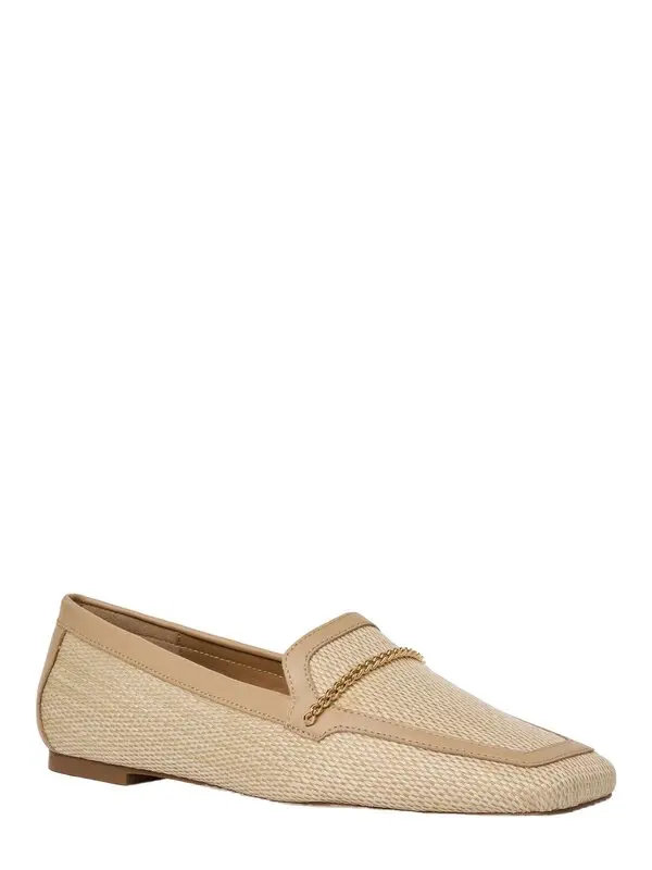 Andre Assous Ariane Loafer - Beige Raffia