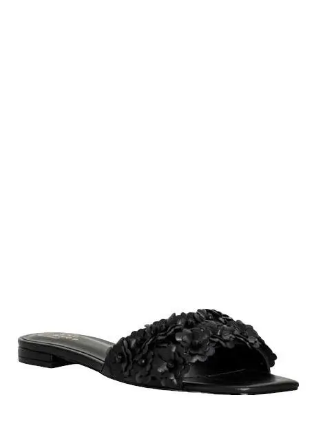SHU SHOP Camellia Slide Sandal - Black