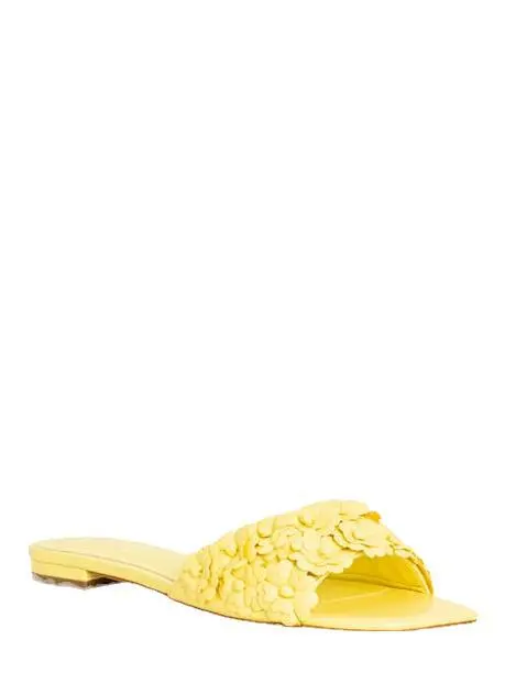 SHU SHOP Camellia Slide Sandal - Yellow