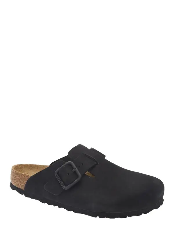 BIRKENSTOCK Boston Wire Buckle Clog - Black