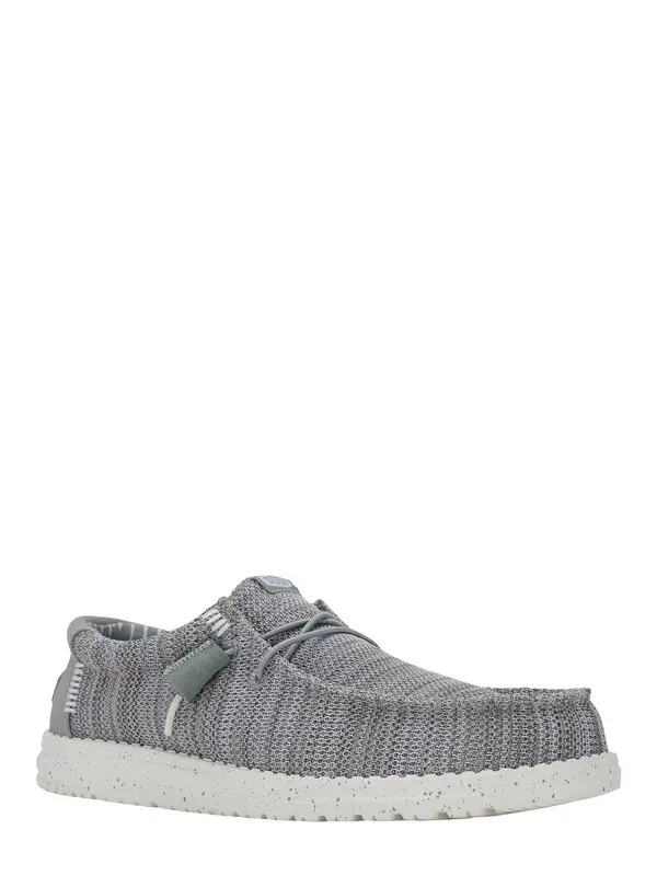 HEY DUDE Wally Stretch Sox Slip-on - Grey