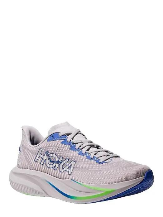 HOKA® Mach Running Shoe - Ash Grey/cobalt Blue