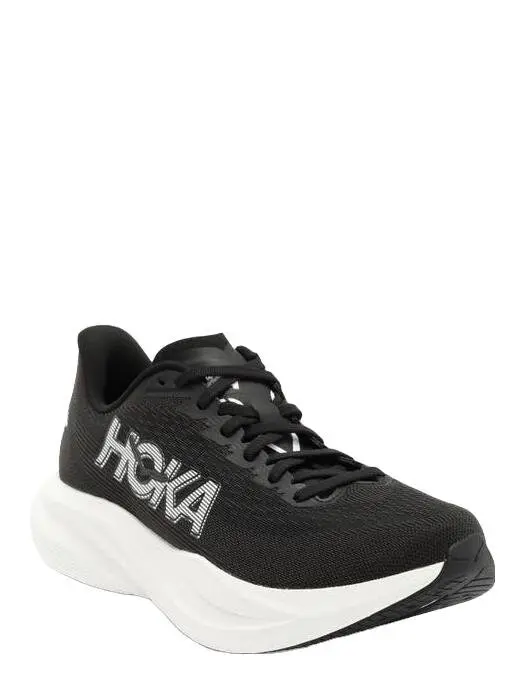 HOKA Mach Running Shoe - Black/white