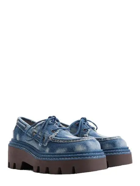Sperry X Monse Authentic Original 2-eye Lug Boat Shoe - Denim