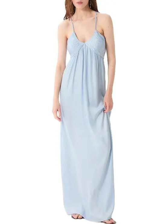 Deluc Rosello Sleeveless Maxi Dress - Light Blue