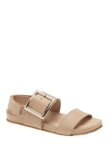 CHOCOLAT BLU Caia Slide Sandal - Cream Leather