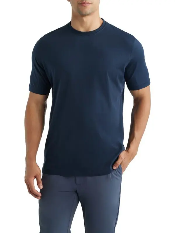 Scott Barber Liquid Pima Cotton T-shirt - Midnight