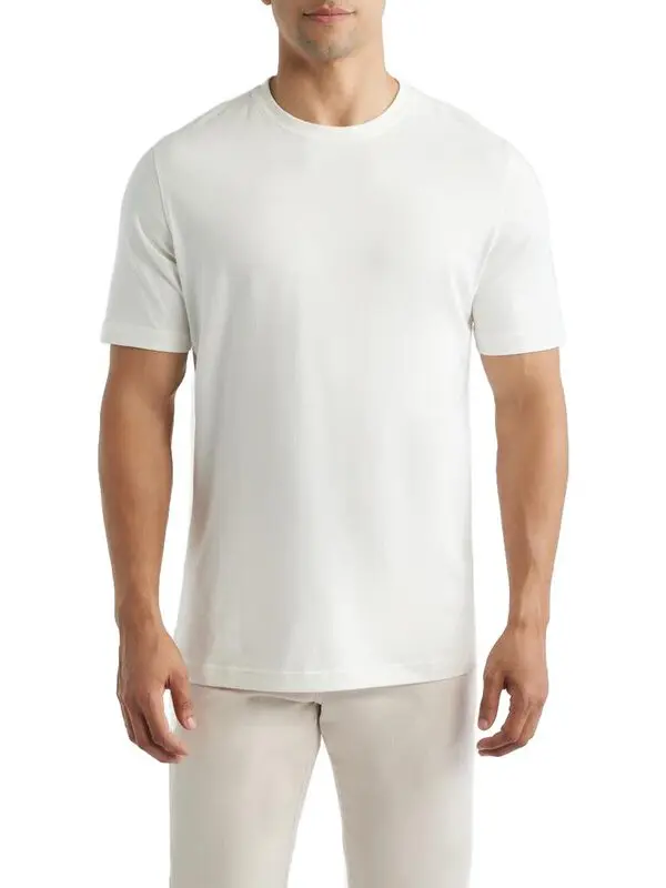 Scott Barber Liquid Pima Cotton T-shirt - White