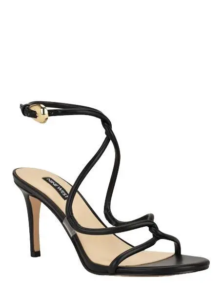 Nine West Emerila Ankle Strap Sandal - Black