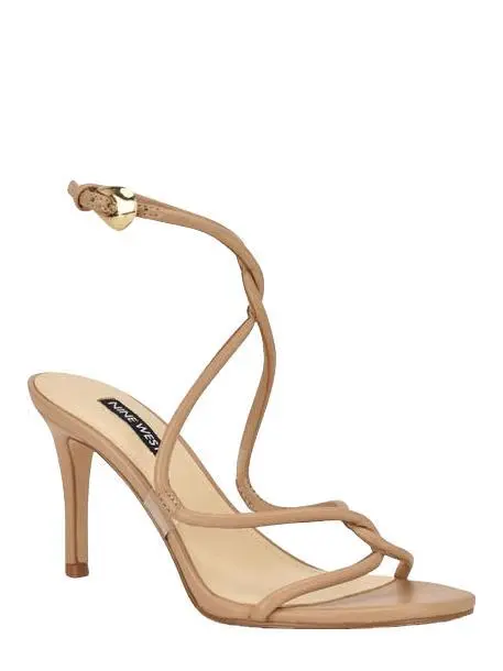 Nine West Emerila Ankle Strap Sandal - Light Natural
