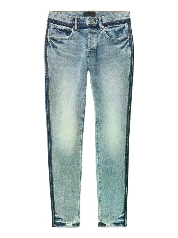 PURPLE BRAND P001 Shadow Seam Skinny Jeans - Blue
