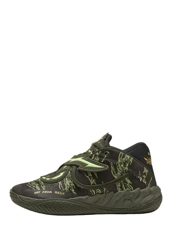 PUMA Mb.05 Camo Basketball Shoes - Green