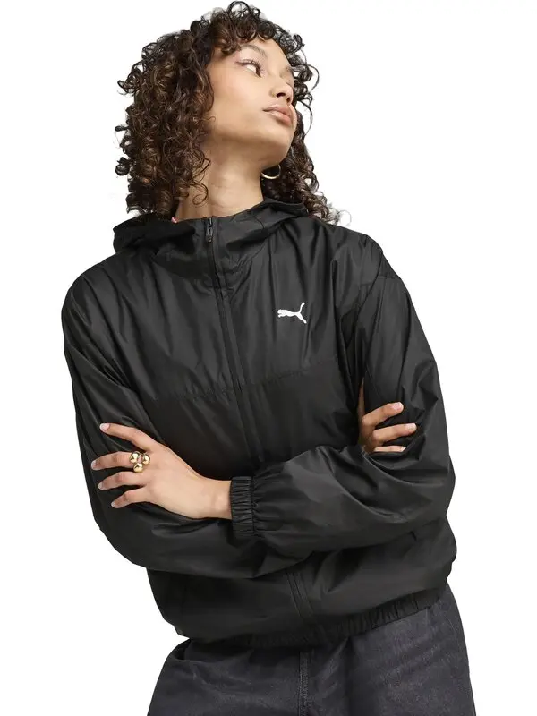 PUMA Essentials Relaxed Windbreaker Jacket - Black