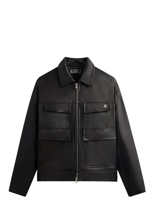 Kith Orion Leather Jacket - Black