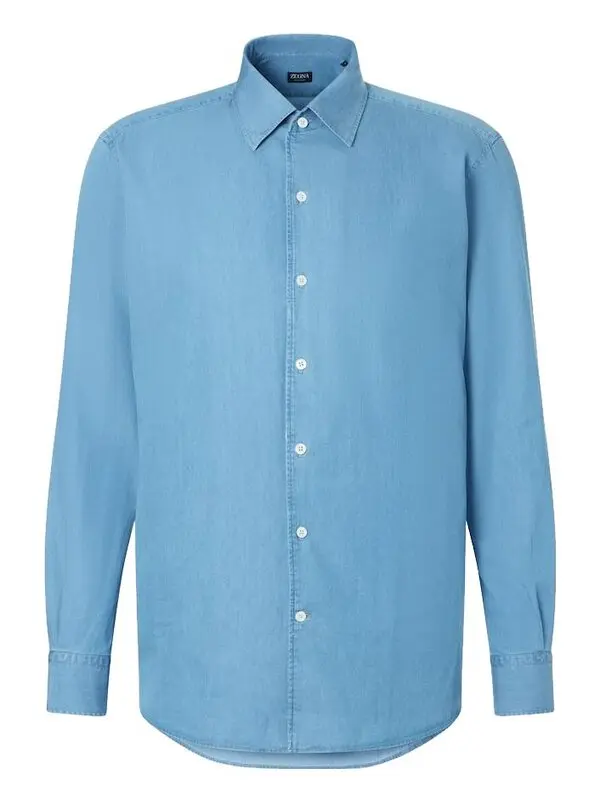Zegna Denim Shirt - Blue