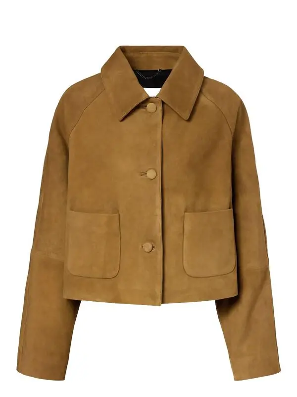 Dorothee Schumacher Suede Jacket - Brown