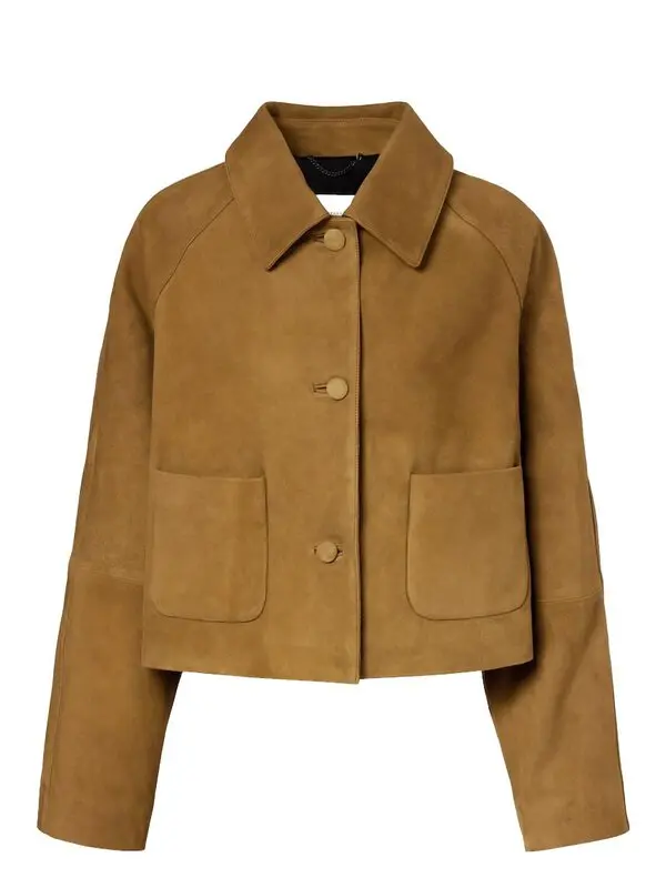 Dorothee Schumacher Suede Jacket - Brown