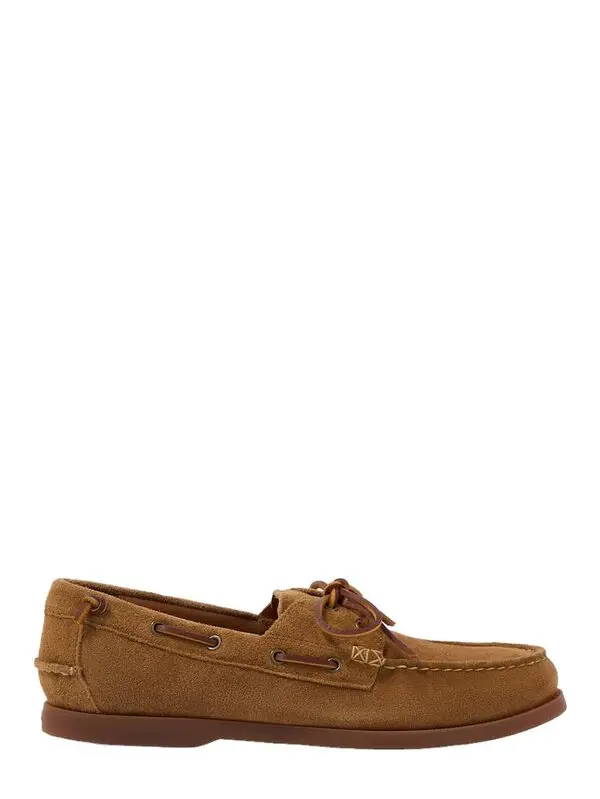 Polo Ralph Lauren Suede Boat Shoes - Brown