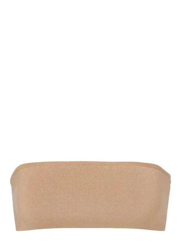 Max Mara Mxsfiabe Bandeau Top - Beige