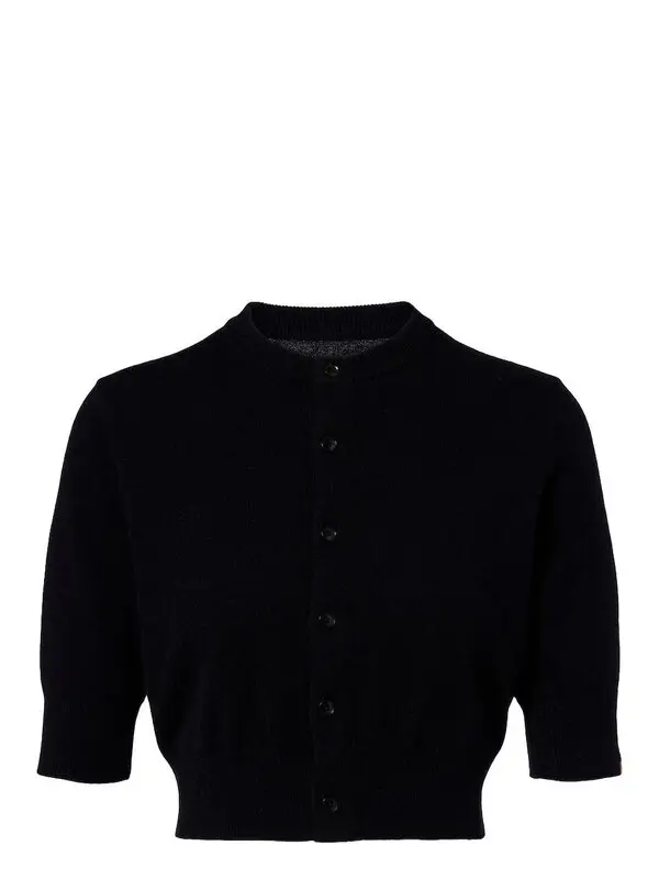 EXTREME CASHMERE X N°474 Super Little Cashmere Cardigan - Black