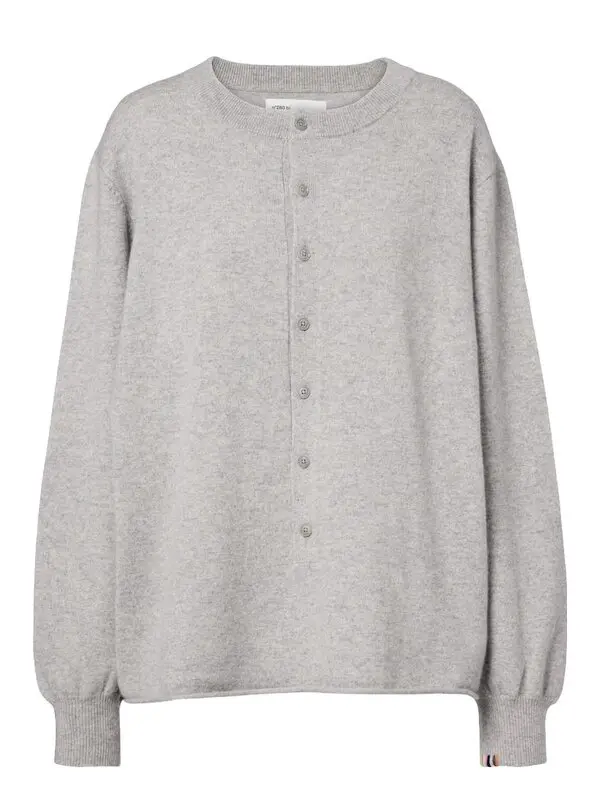 EXTREME CASHMERE X N°280 Bi Cashmere-blend Sweater - Grey