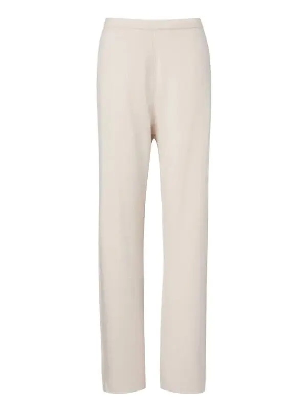 EXTREME CASHMERE X N°479 Runaway Wide-leg Pants - White