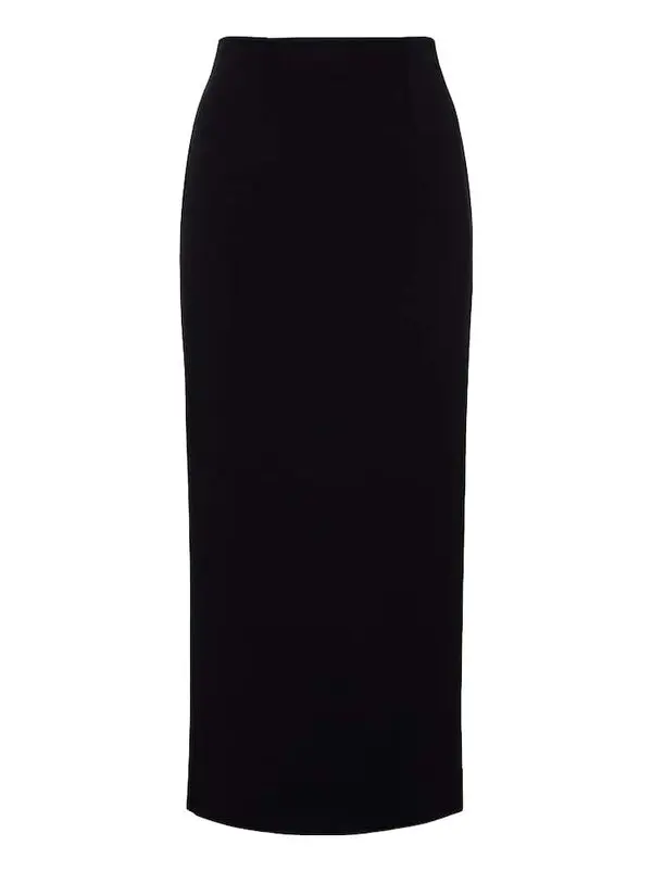 Roland Mouret Crêpe Pencil Skirt - Black