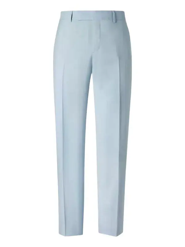 Fendi Tailored Pleated Trousers - Blue
