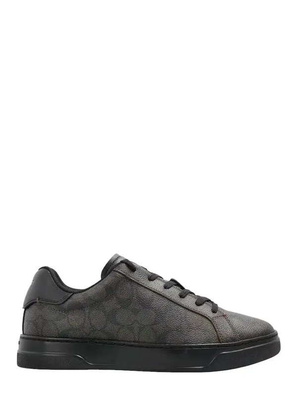 COACH Patterned Lace-up Sneakers - Brown