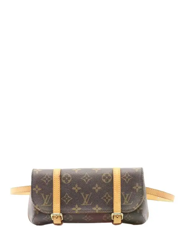 LOUIS VUITTON 2005 Murrell Monogram Belt Bag - Brown