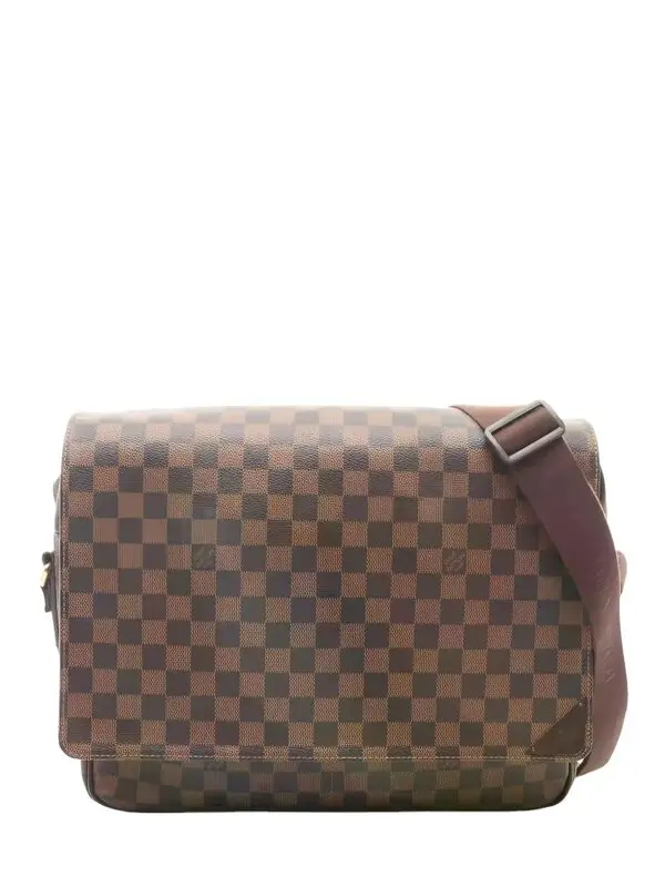 LOUIS VUITTON 2012 Gm Damier Ebene Messenger Bag - Brown