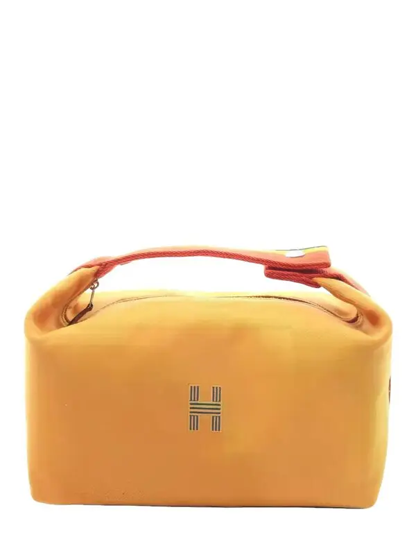 Hermès 10s Brid Gm Pouch Bag - Orange