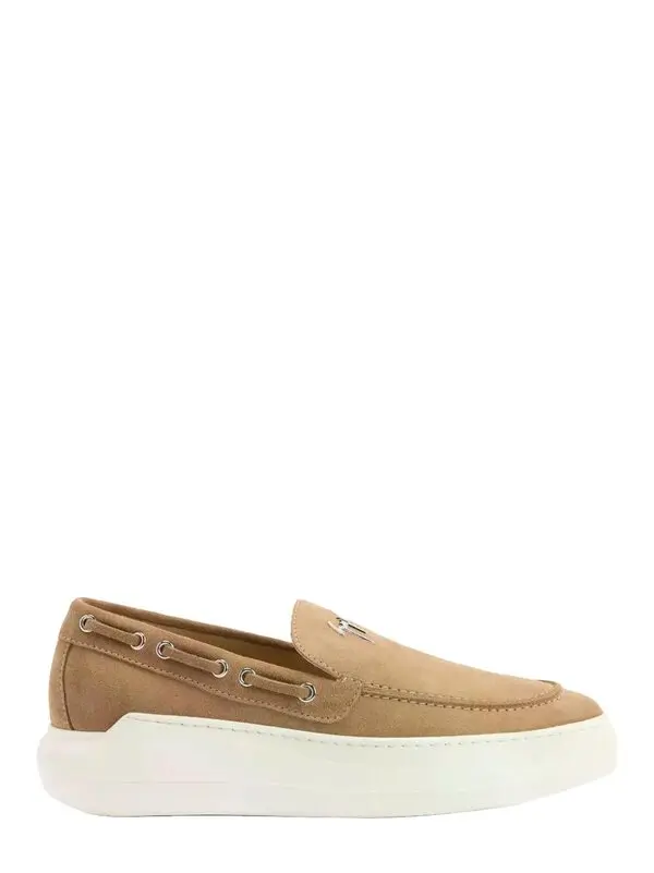 GIUSEPPE ZANOTTI Conley String Loafers - Neutrals