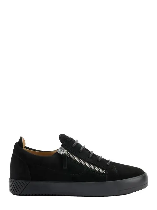 GIUSEPPE ZANOTTI Frankie Side Zippers Sneakers - Black