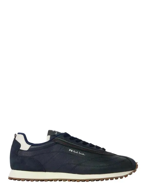 Paul Smith Striped Panelled Sneakers - Blue