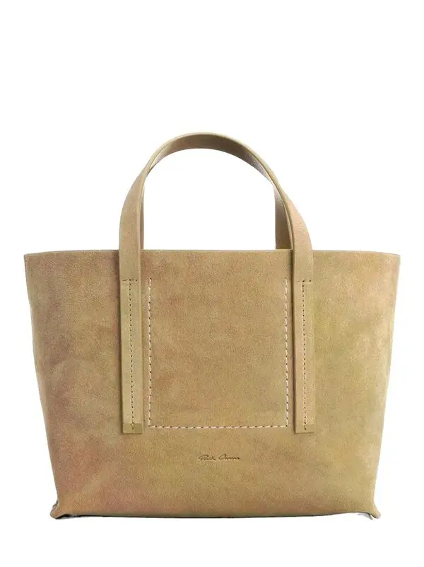 Rick Owens Mini Shopper Tote Bag - Neutrals